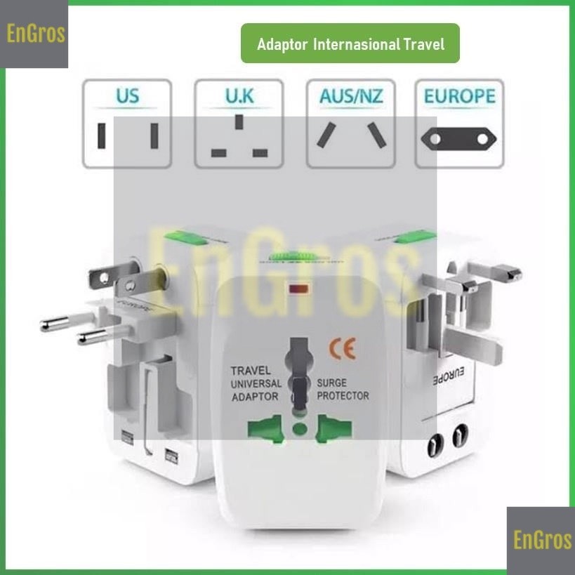 Jual Universal Travel Adaptor Colokan Listrik Adaptor Internasional All ...