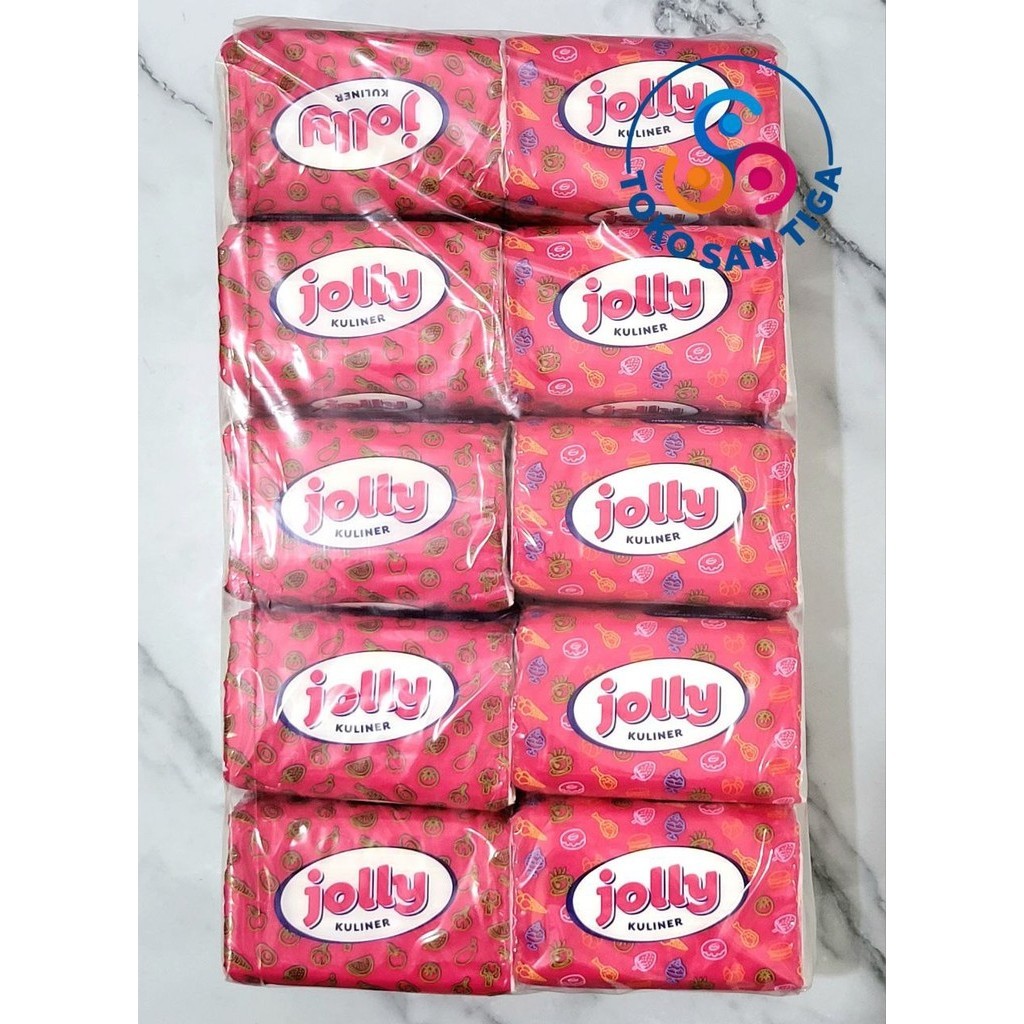 Jual Tissue Jolly Pop Up 200 Sheet isi 10 pcs | Shopee Indonesia