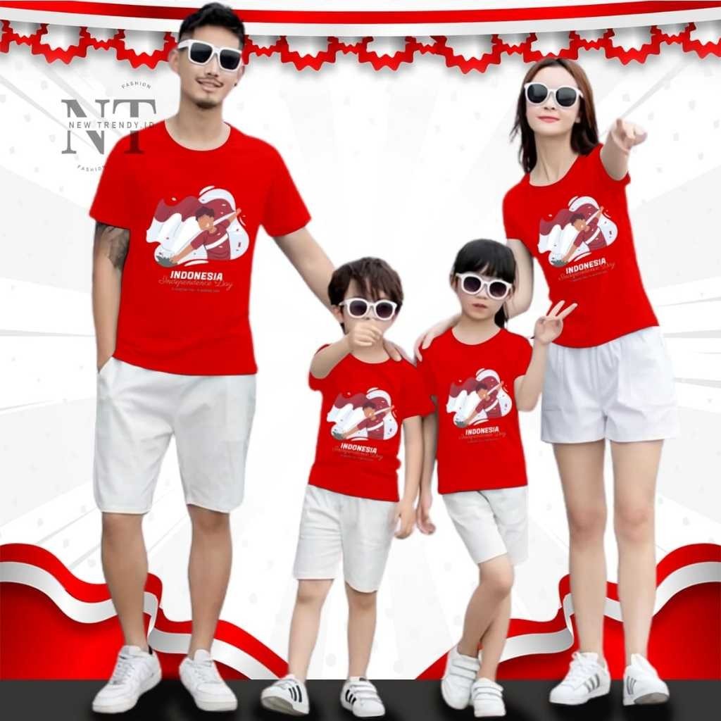 Jual KAOS HUT RI 17 AGUSTUS TERBARU/ATASAN Dewasa/Anak SIZE LENGKAP ...