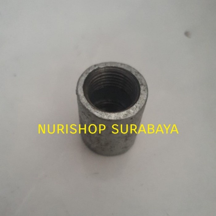 Jual SOK BESI 1" inch / SOCKET SHOCK SOCK SAMBUNGAN LURUS GALVANIS 1 ...