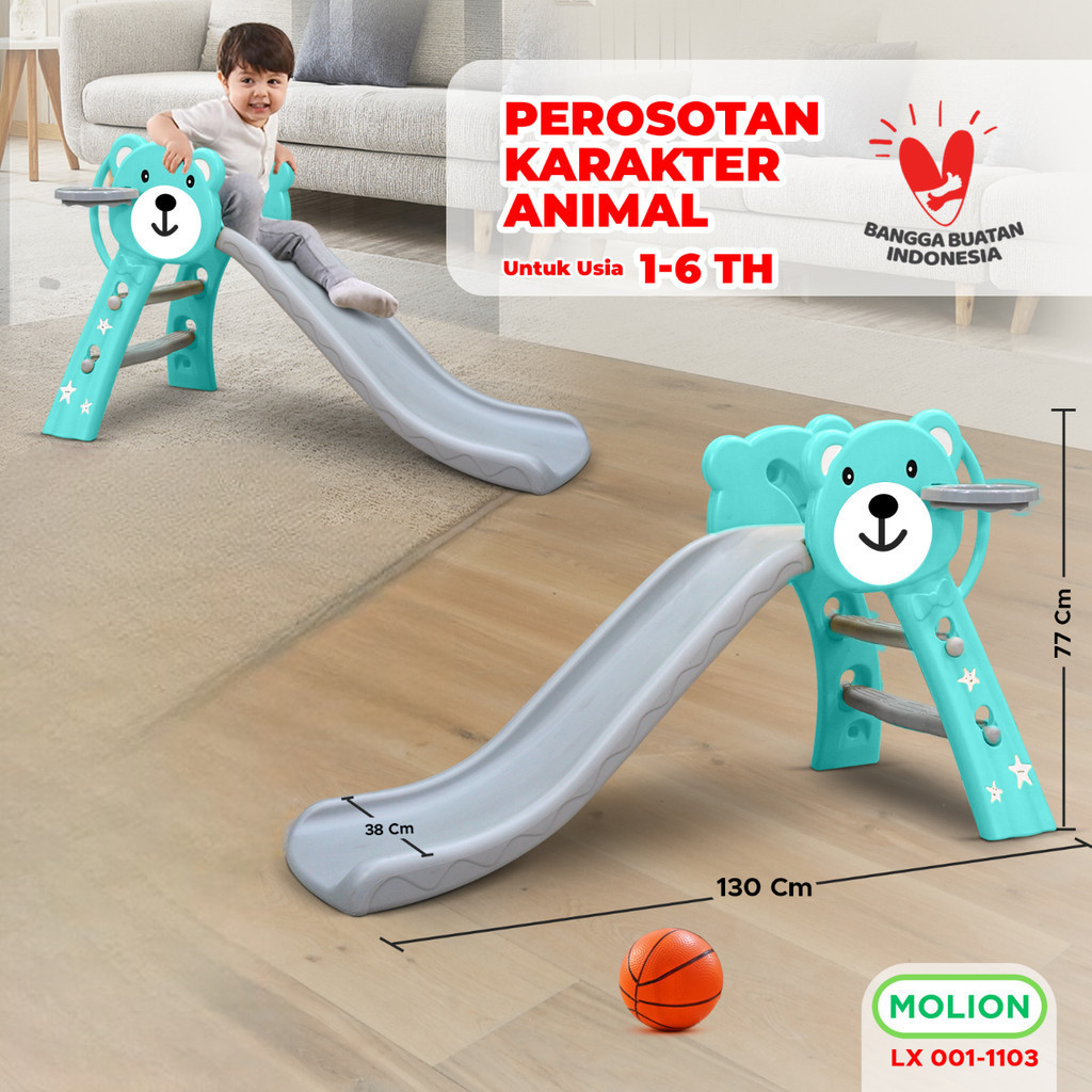 Jual MOLION Mainan Perosotan Anak Playground Papan Seluncuran Prosotan ...
