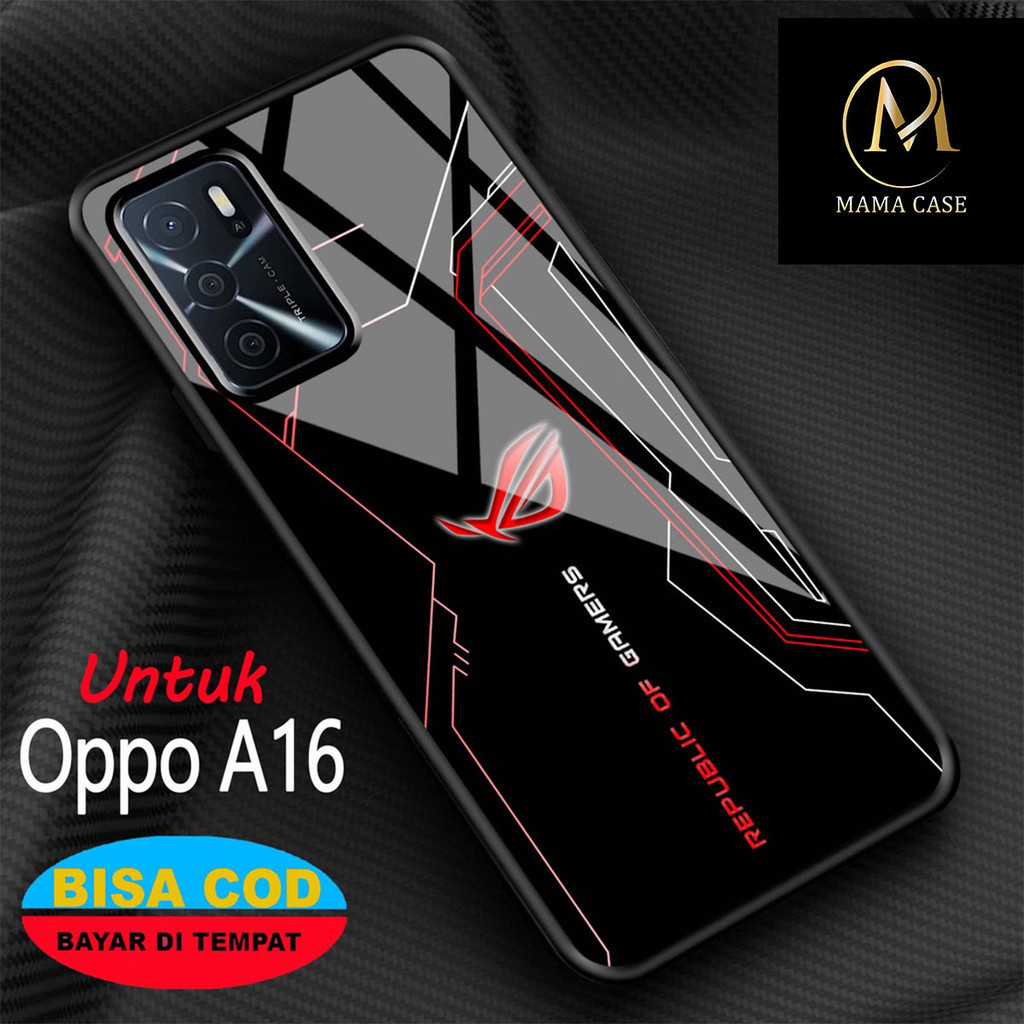 Jual Case OPPO A16 Mama Case [ ROG1 ] Case Hp Glossy Casing Hardcase ...