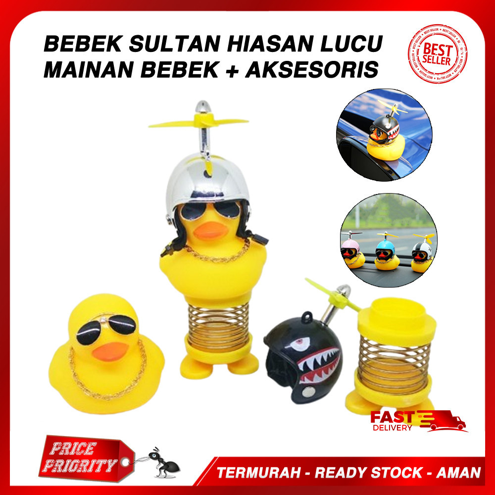 Jual Aksesoris Mobil BEBEK SULTAN Mainan Termasuk Holder UNIVERSAL ...