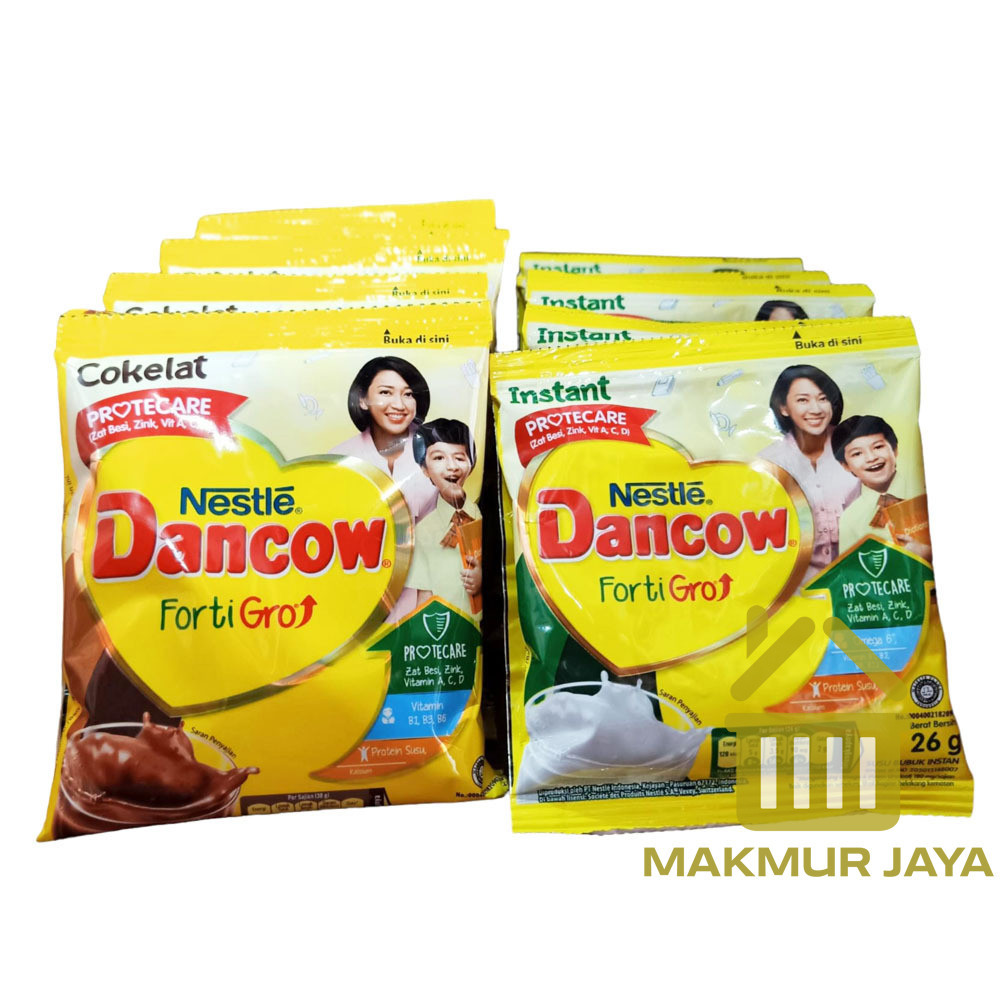 Jual Susu DANCOW Sachet FORTIGRO 1 Renteng isi 10 Sachet | Shopee Indonesia