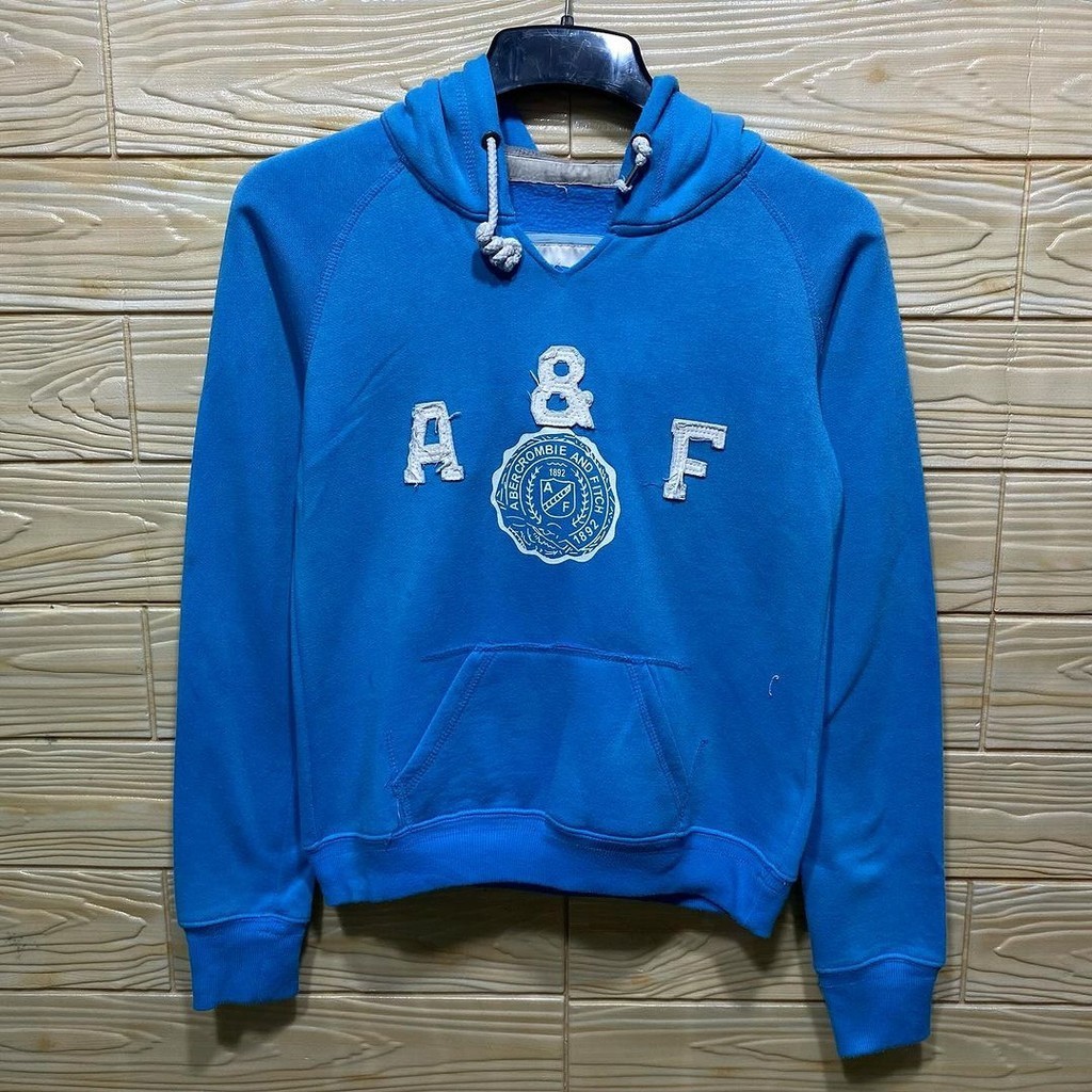 Jual Hoodie Jacket ABERCROMBIE &FITCH size M ( P : 60cm L : 50cm ) | Shopee Indonesia