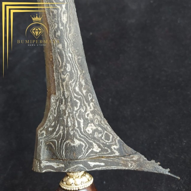 Jual Keris Jalak Ngore Pamor Segoro Muncar Tangguh Mataram Era HB V ...