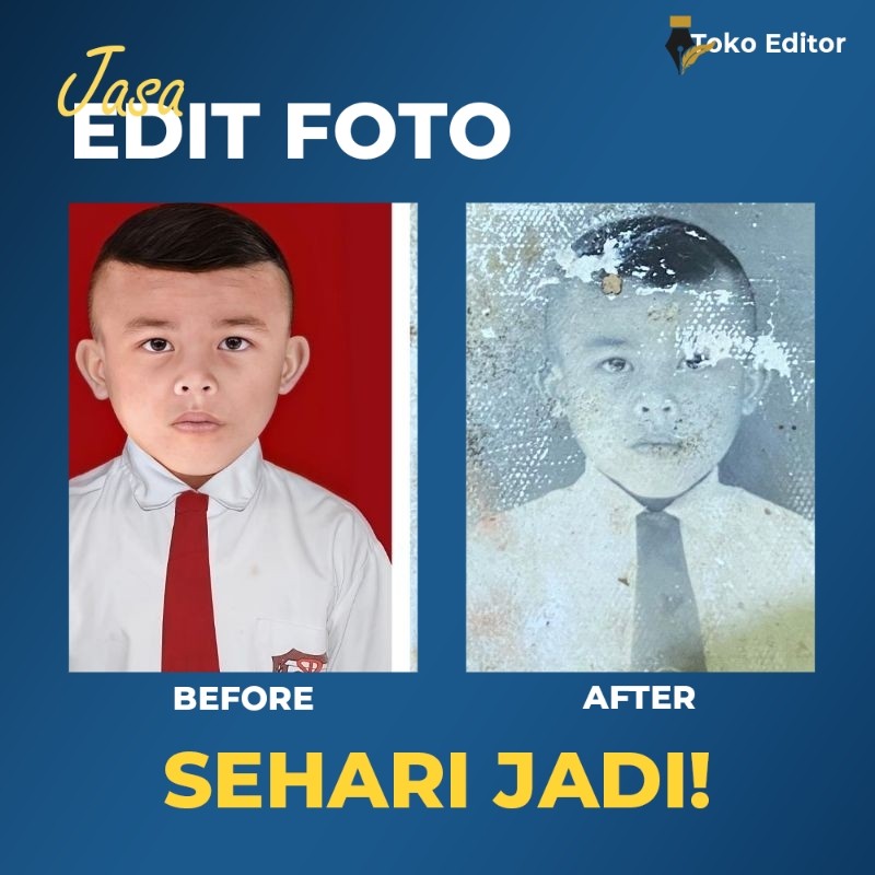 Jual PROFESIONAL EDITING I MERUBAH FOTO HITAM PUTIH MENJADI BERWARNA I ...