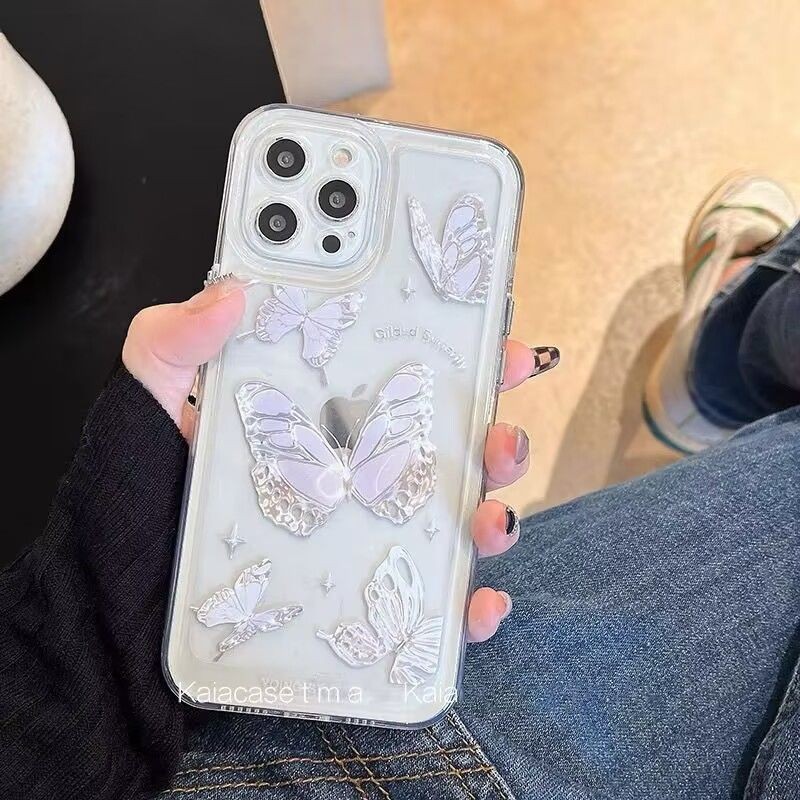 Jual Creative Butterfly Case OPPO A60 A79 5G A38 A3s A16 A18 A15s A57 ...