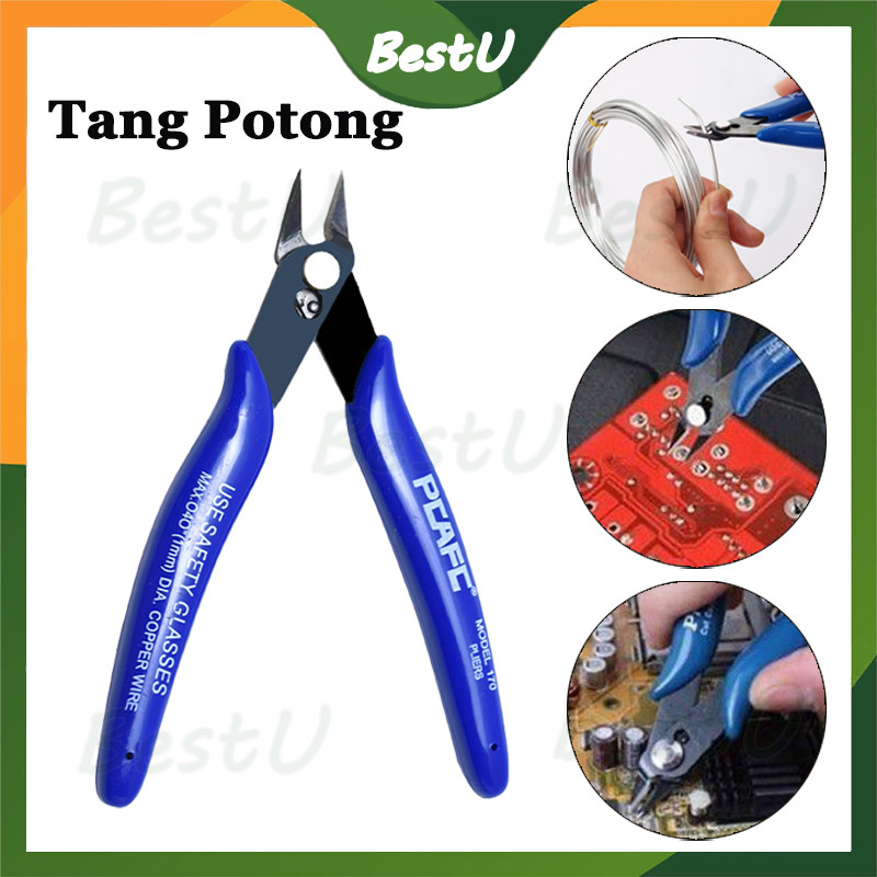 Jual Tang Plato Potong Coil Kawat/ Alat Pemotong Kawat Kabel 170 Mini ...