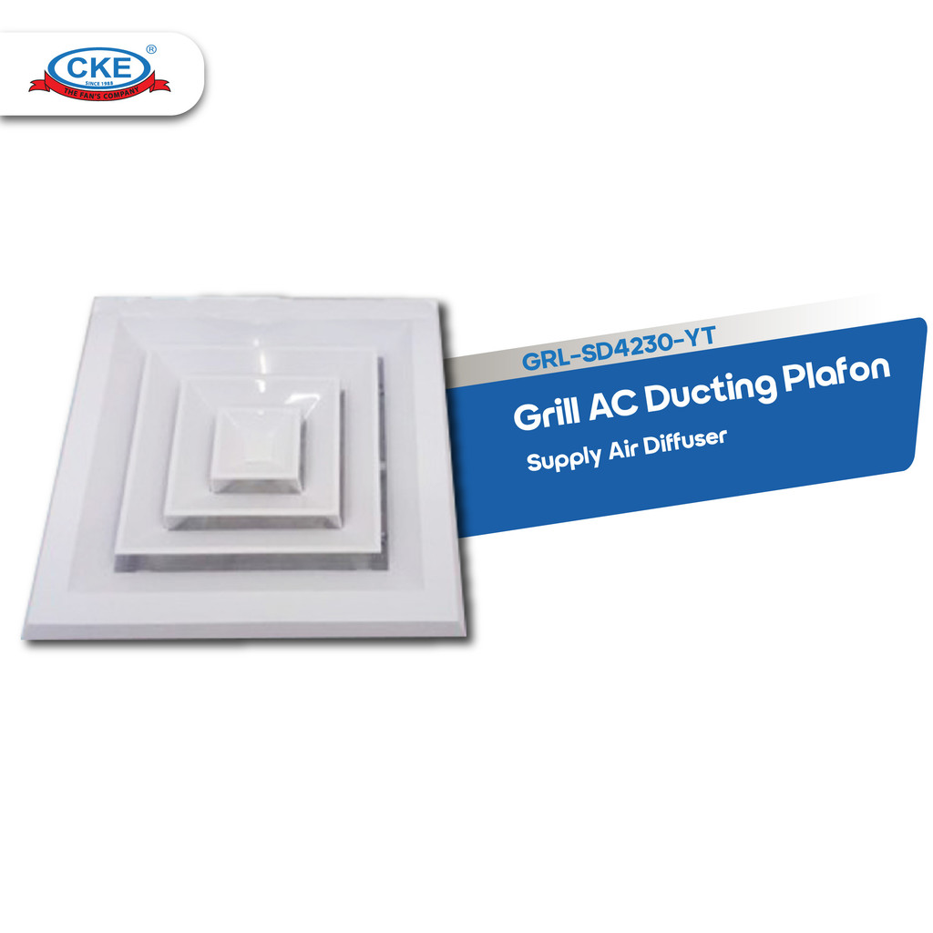 Jual Supply Air Diffuser (SAD) 30cm x 30 cm Grill AC Ducting Plafon ...