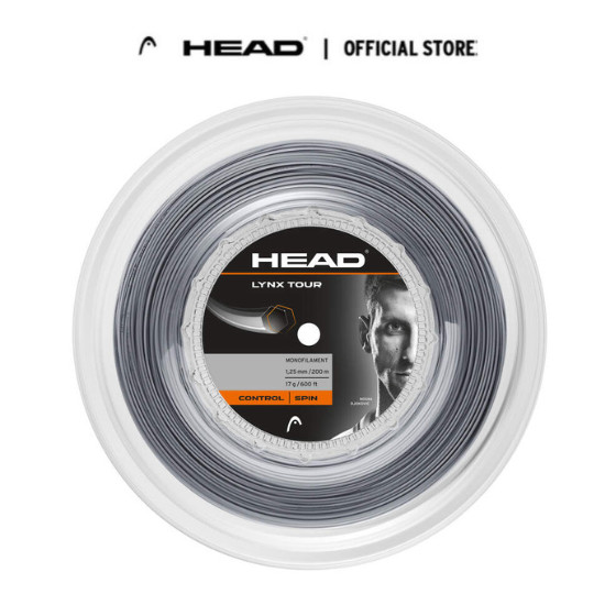 Jual HEAD String Lynx Tour Reel 17 Grey - Senar Raket Tennis | Shopee ...
