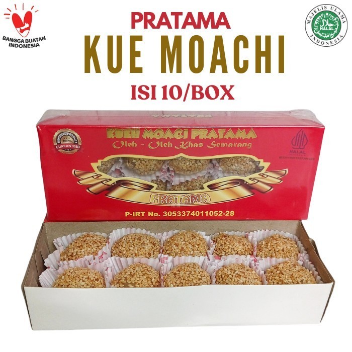 Jual Kue Moaci Wijen Lembut Moci Mochi Oleh Oleh Khas Semarang Merk ...