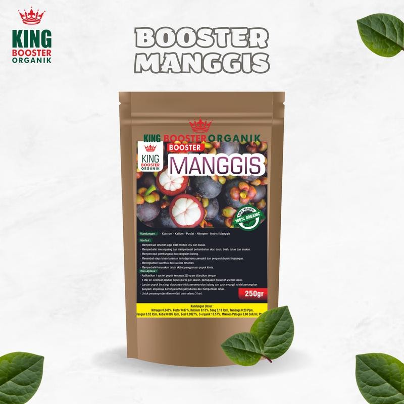 Jual PUPUK BOOSTER PELEBAT buah MANGGIS | booster nutrisi organik 250 gram | Shopee Indonesia