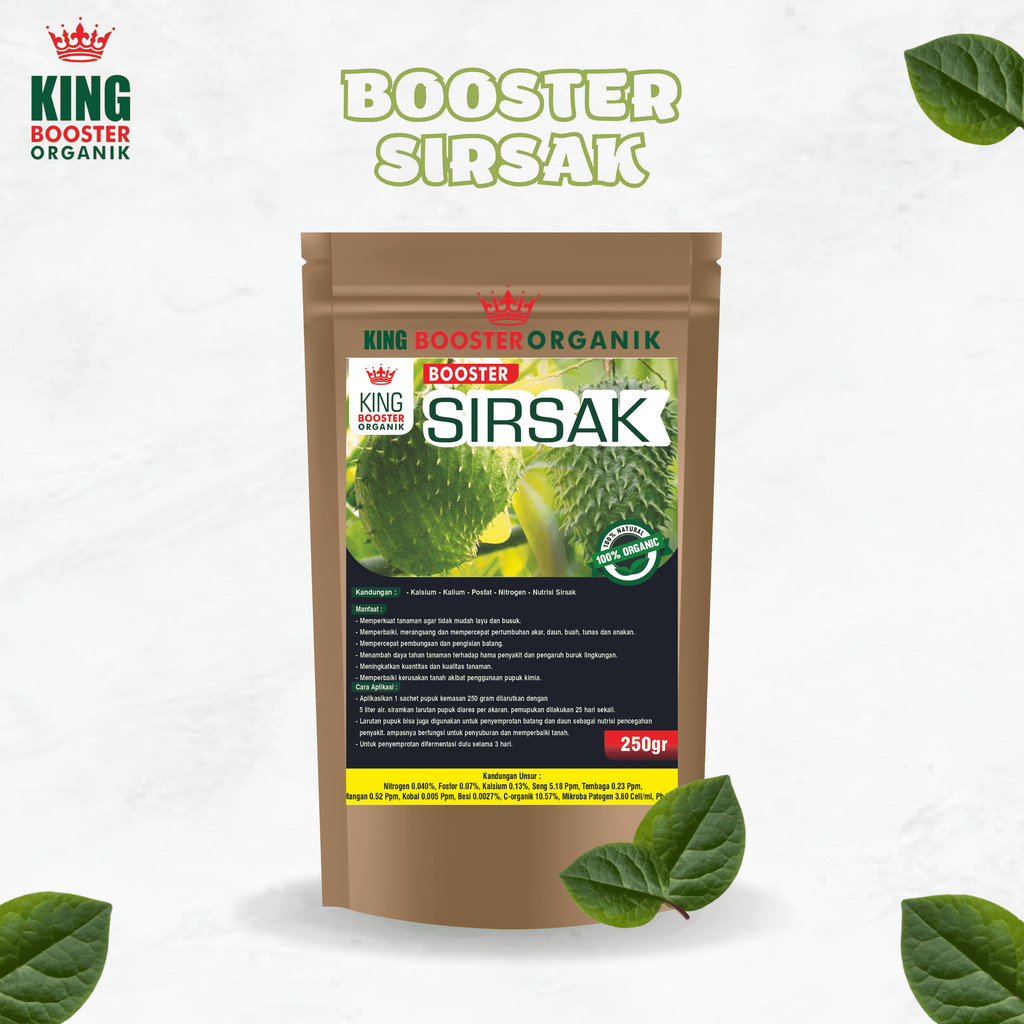Jual Pupuk Sirsak Organik Perangsang Buah Agar Cepat Berbuah Lebat dan Pupuk Booster Pelebat ...
