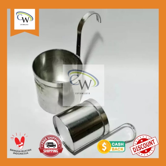 Jual Literan minyak/ Canting Minyak 1 liter dan 0.5 Liter/ Literan ...