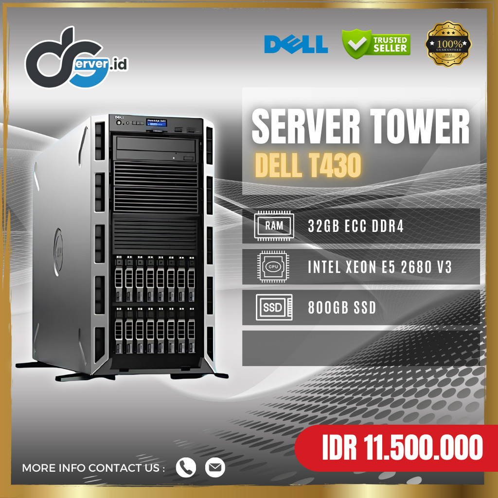 Jual Server dell poweredge t430 | Shopee Indonesia