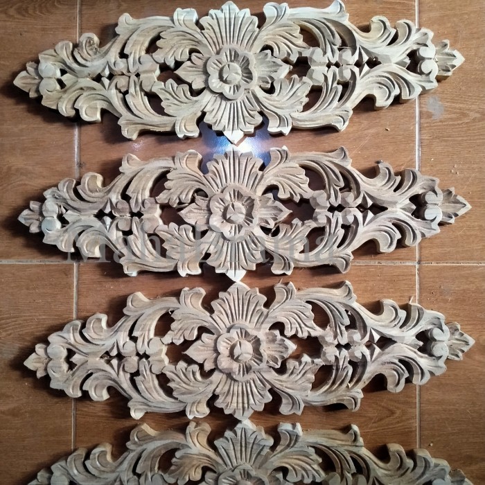 Jual ukiran tempel jati ornamen MB080 | Shopee Indonesia