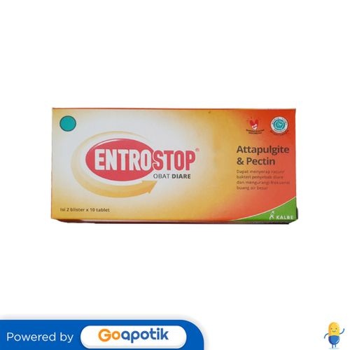 Jual Entrostop Box Isi 20 Tablet | Shopee Indonesia