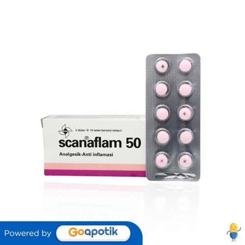 Jual Scanaflam 50 Mg Box 50 Tablet | Shopee Indonesia