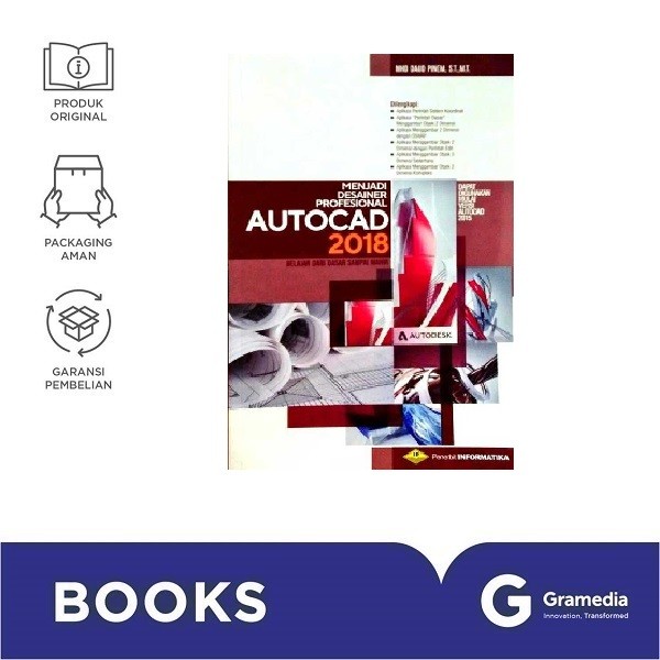 Jual Menjadi Desainer Profesional Autocad 2018 | Shopee Indonesia