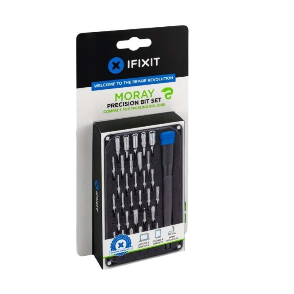 Jual iFixit Moray Driver Kit, Obeng 32 Precision Bits untuk Elektronik ...