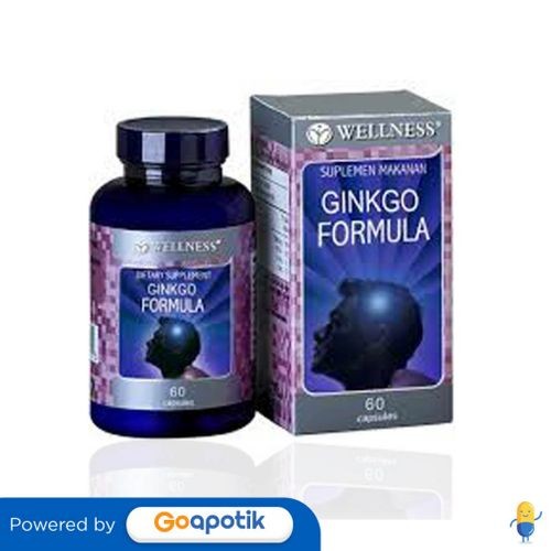 Jual Wellness Ginkgo Formula Box 60 Kapsul | Shopee Indonesia