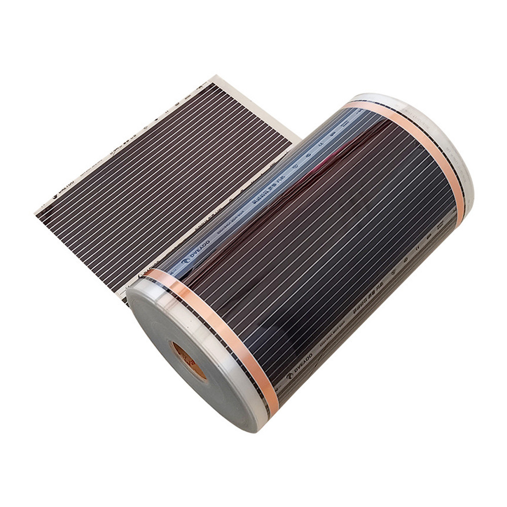 Jual Infrared heating film 400W/m2 electric underfloor heating system ...