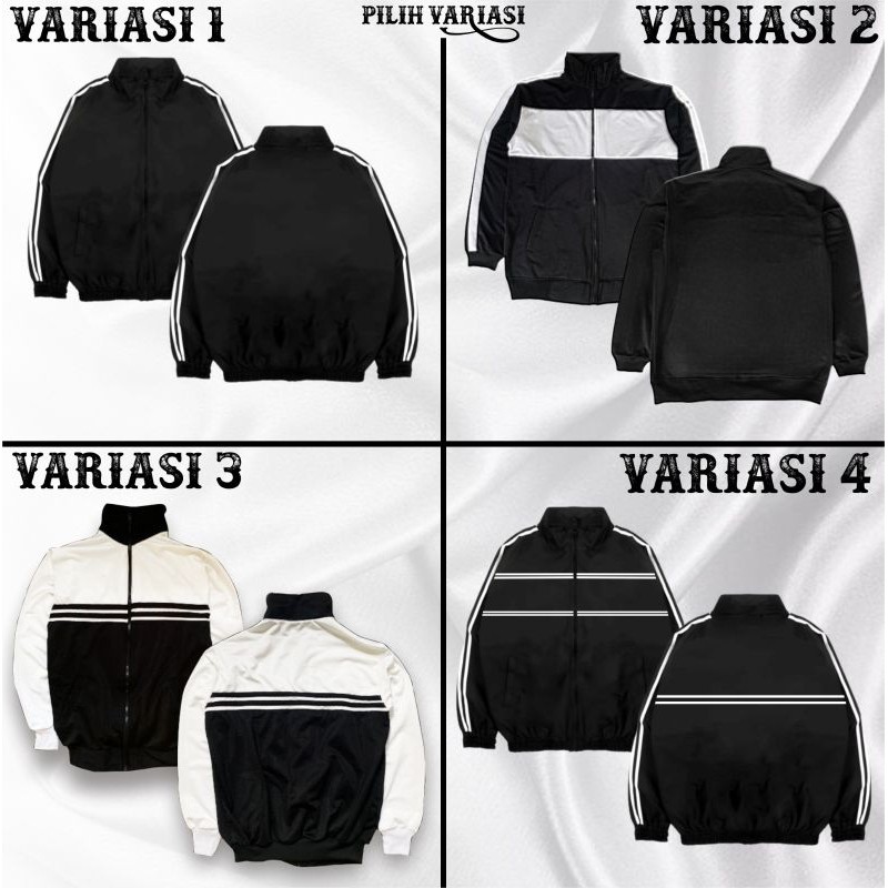 Jual JACKET TRACKTOP SABLON DESAIN BISA CUSTOM BAHAN PREMIUM. BREAK ...