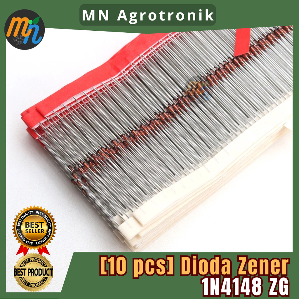 Jual x10 Dioda Diode Zener 1N4148 ZG | Shopee Indonesia