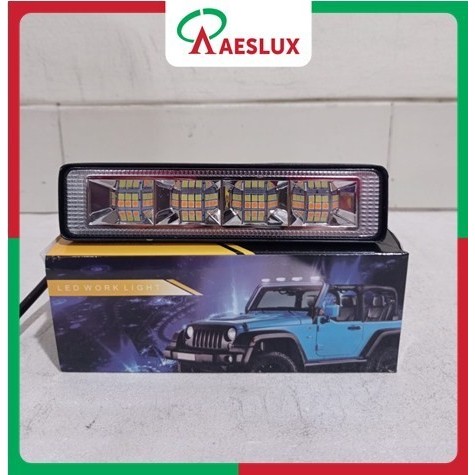 Jual Lampu DRL Sorot LED DX 72W Putih-Kuning | Shopee Indonesia