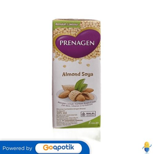 Jual Prenagen Uht Almond Soya 185 Ml | Shopee Indonesia