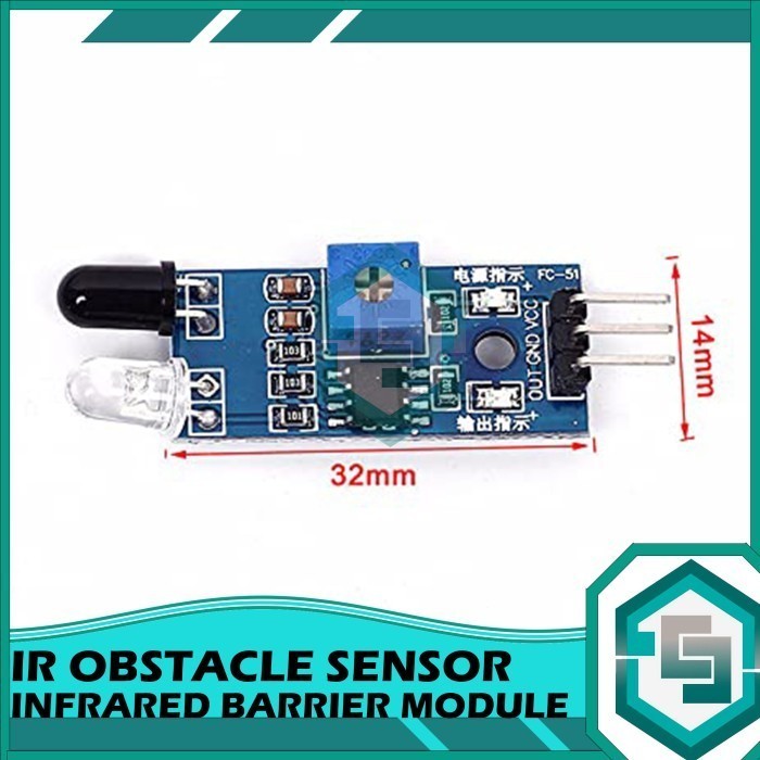 Jual Sensor Infrared Rintangan Halangan – IR Obstacle Avoidance Module ...