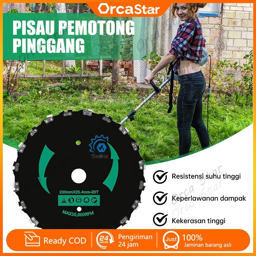 Jual 【Ready COD】20T Sawtooth Mata Pisau Mesin Potong Rumput Bulat ...