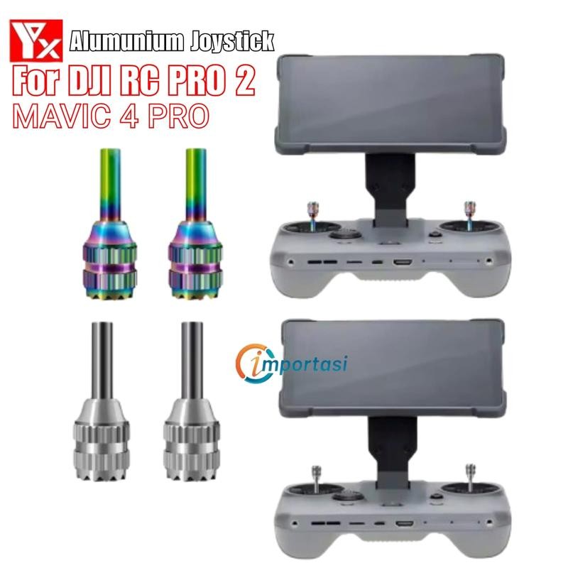 Jual YX Alumunium Joystick for Remote RC Pro 2 DJI MAVIC 4 PRO Metal ...