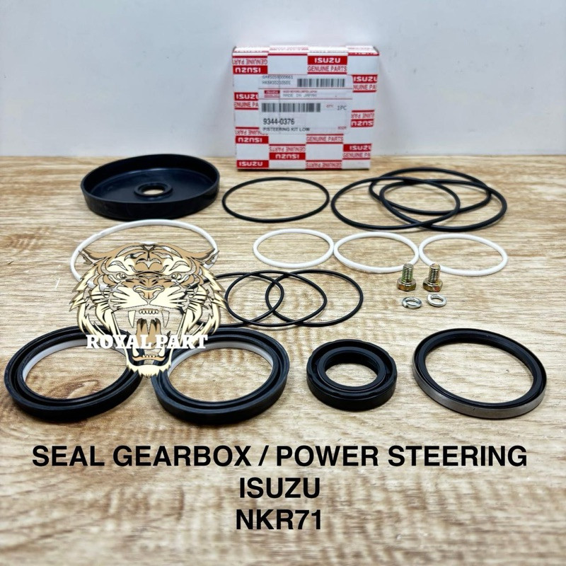 Jual SEAL GEARBOX RACK POWER STEERING KIT BAWAH ISUZU NKR71 NKR 71 SIL ...