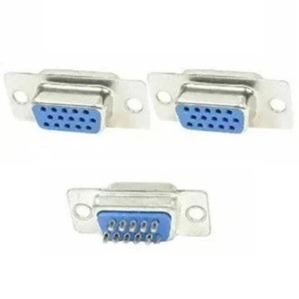 Jual CONNECTOR DB 15 FEMALE VGA | Shopee Indonesia