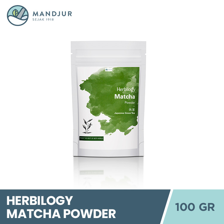 Jual Herbilogy Matcha Powder 100 gr - Bubuk Teh Hijau Jepang | Shopee ...