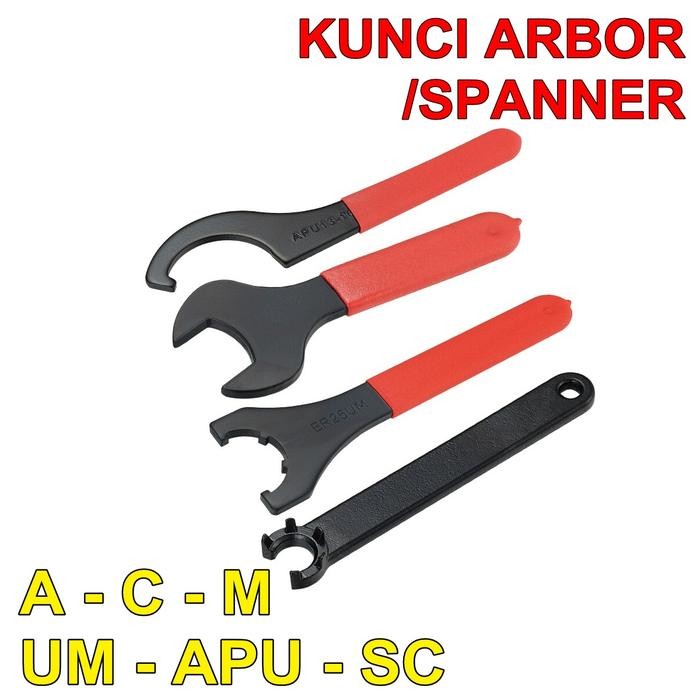Jual Kunci ER25 Collet Wrench ER 25 Kunci Arbor Milling Spanner Nut ...