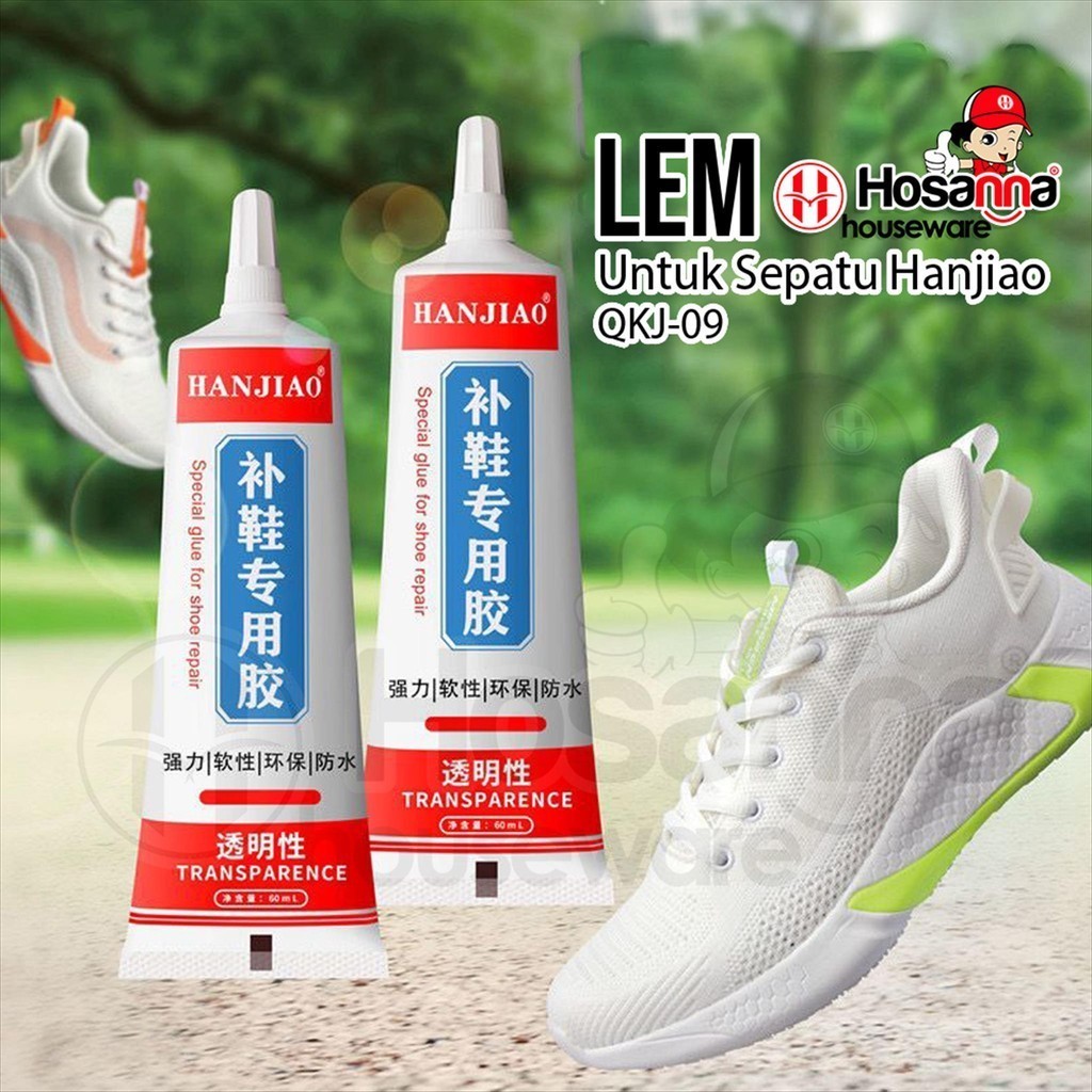 Jual ♚Lem Sepatu Hanjiao 60 Ml / Lem Perekat Sepatu Tahan Air♚ | Shopee ...