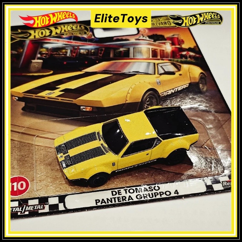 Jual Genuine Hot Wheels Premium Die-Cast Cars De Tomaso Pantera Gruppo ...
