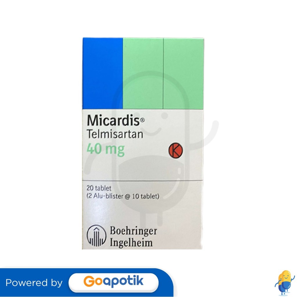 Jual Micardis 40 Mg Box 20 Tablet | Shopee Indonesia