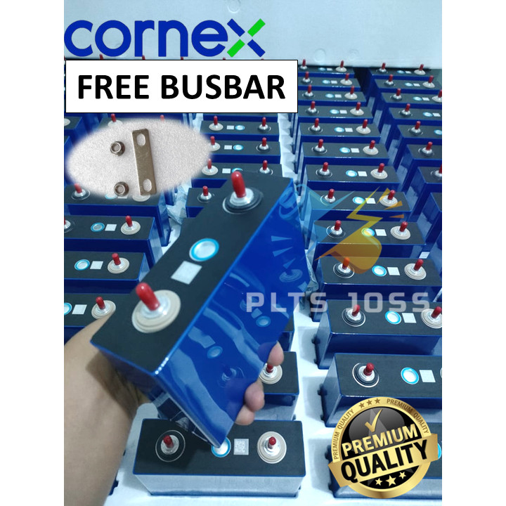Jual BATERAI BATTERY CORNEX LIFEPO4 3.2V 100AH GRADE A+ (NEW) | Shopee ...