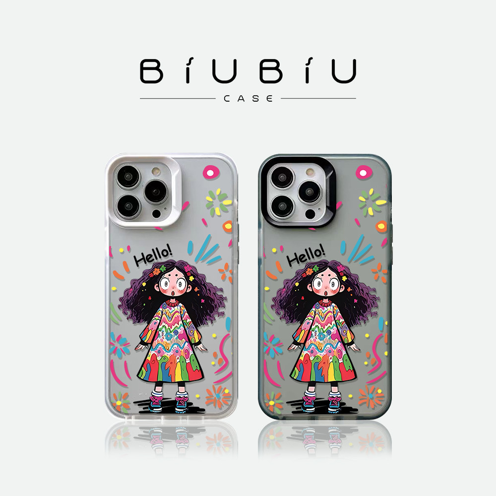 Jual BIU BIU CASE Icy Anti-yellowing Premium Frosted iPhone 11 13 12 14 ...