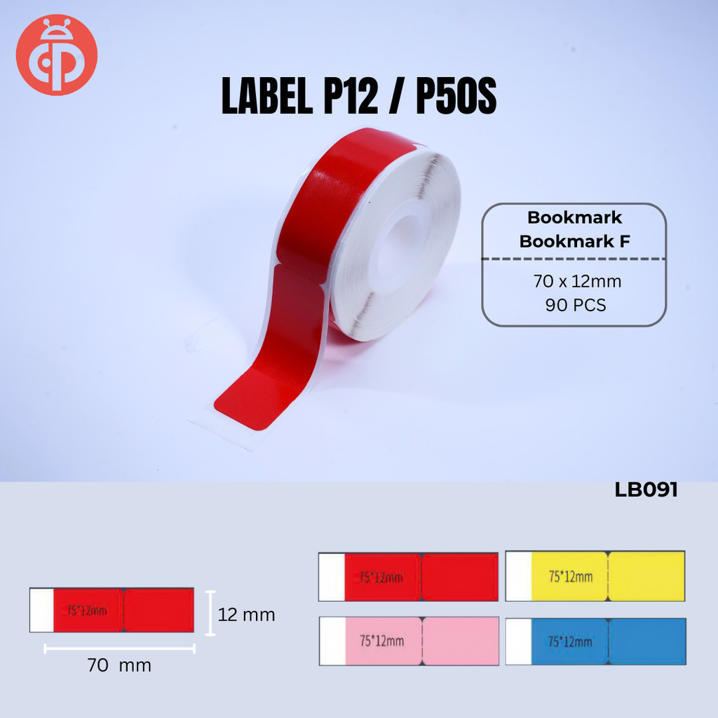 Jual Kertas Termal Stiker High Quality Bookmark Printer Label Marklife ...