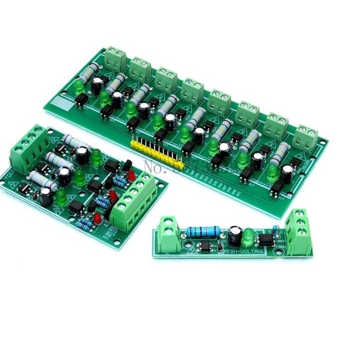 Jual AC Optocoupler 220V Isolation Detect Sensor Board Module PLC 1 3 8 ...