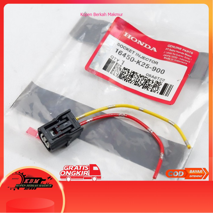 Jual Kabel Socket Injektor K25 Honda Beat FI , Vario FI & Scoopy ...
