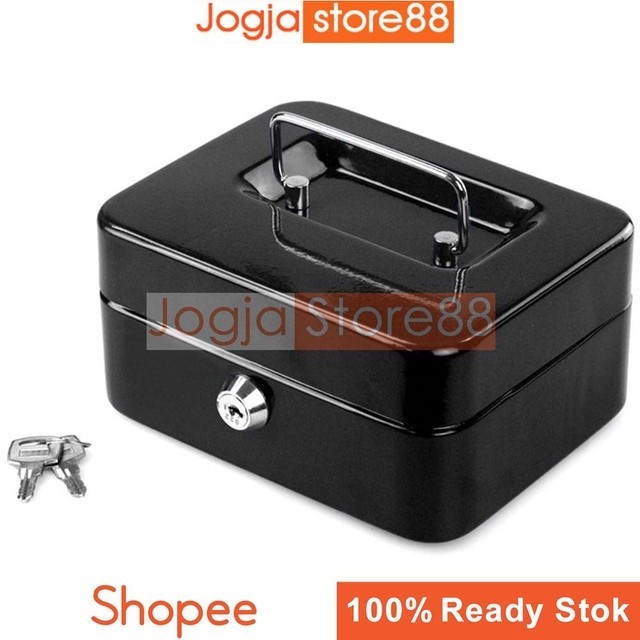 Jual Brankas Mini Desain Portable Material Steel Dilengkapi Pengunci ...