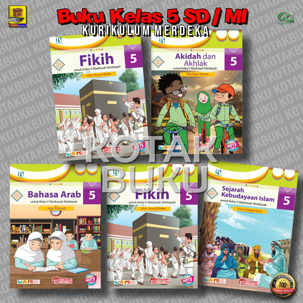 Jual Buku Kelas 5 SD / MI Kurikulum Merdeka / Aqila / Tiga Serangkai | Shopee Indonesia