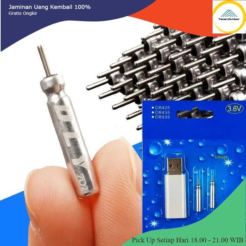 Jual TO - PNC Litokala Baterai Pelampung Pancing LED Rechargeable CR425 USB Charger - LK25 ...