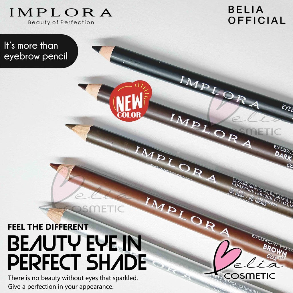 Jual Implora (️BPOM) Pensil Alis 2.5 gram ( soft eyebrow pencil ...